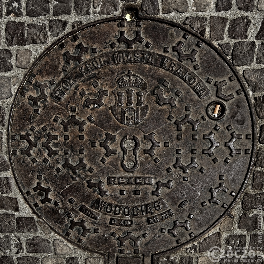 Kanaldeckel - Krakau - https://czoczo.de