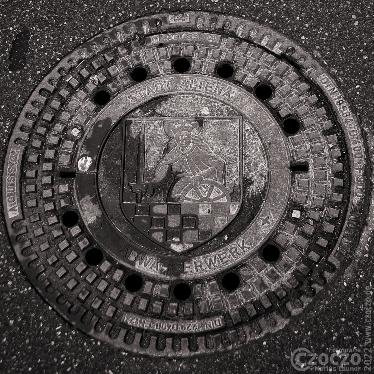 Kanaldeckel - Stadt Altena - https://czoczo.de