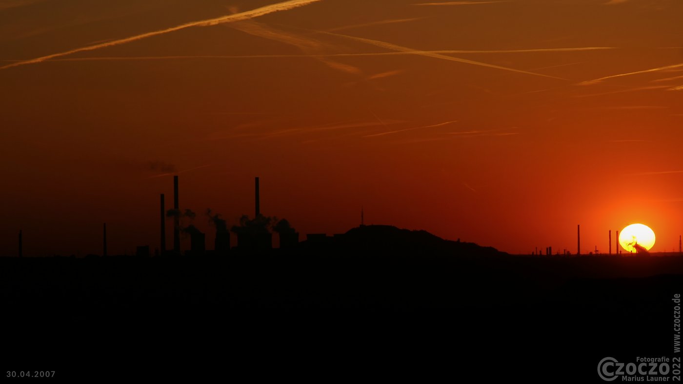 Sonnenuntergang auf Hoheward - https://czoczo.de