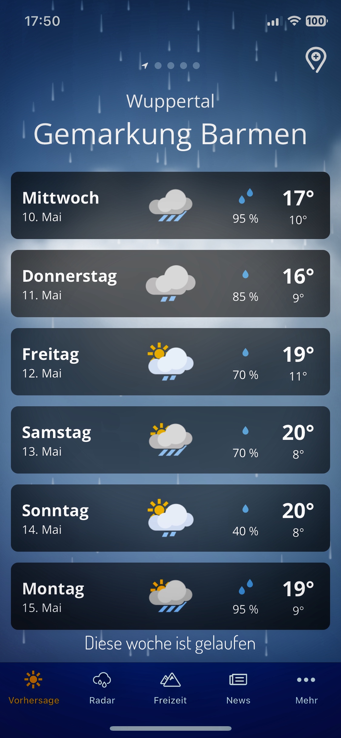 Diese Woche ist gelaufen - https://czoczo.de
